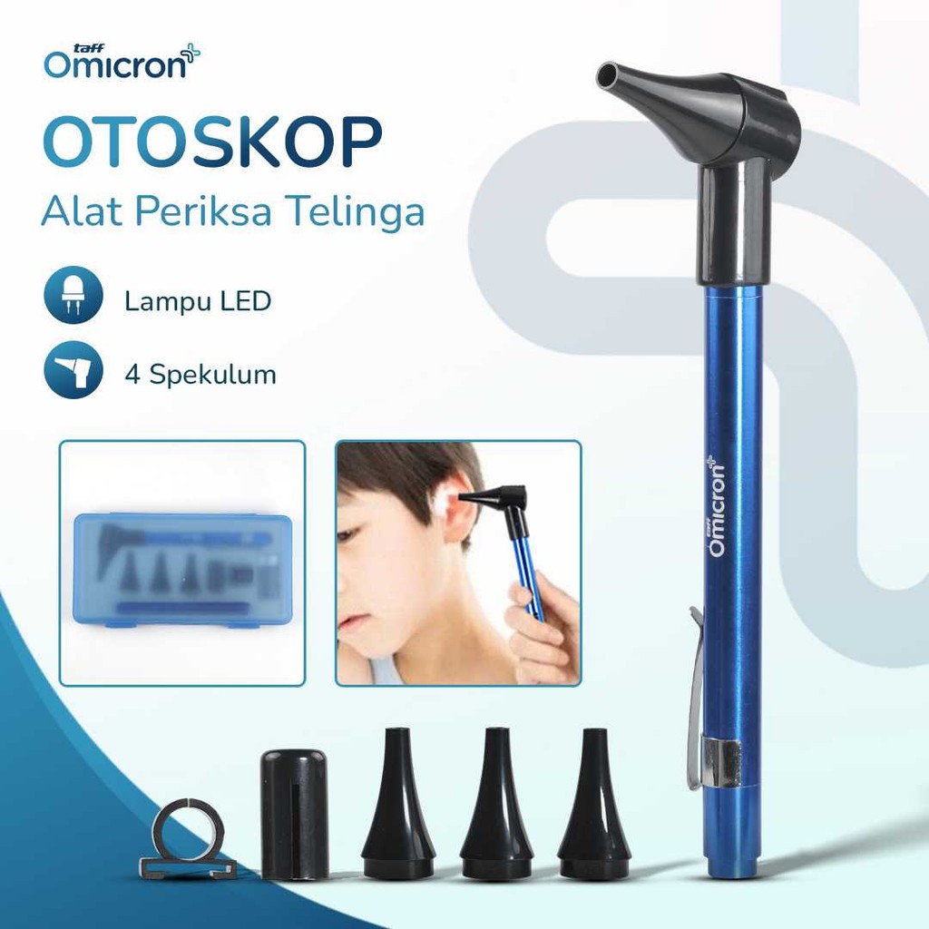 Jual Alat Cek Telinga Otoskop Ear Scope with LED Light KT-GF08HA ...
