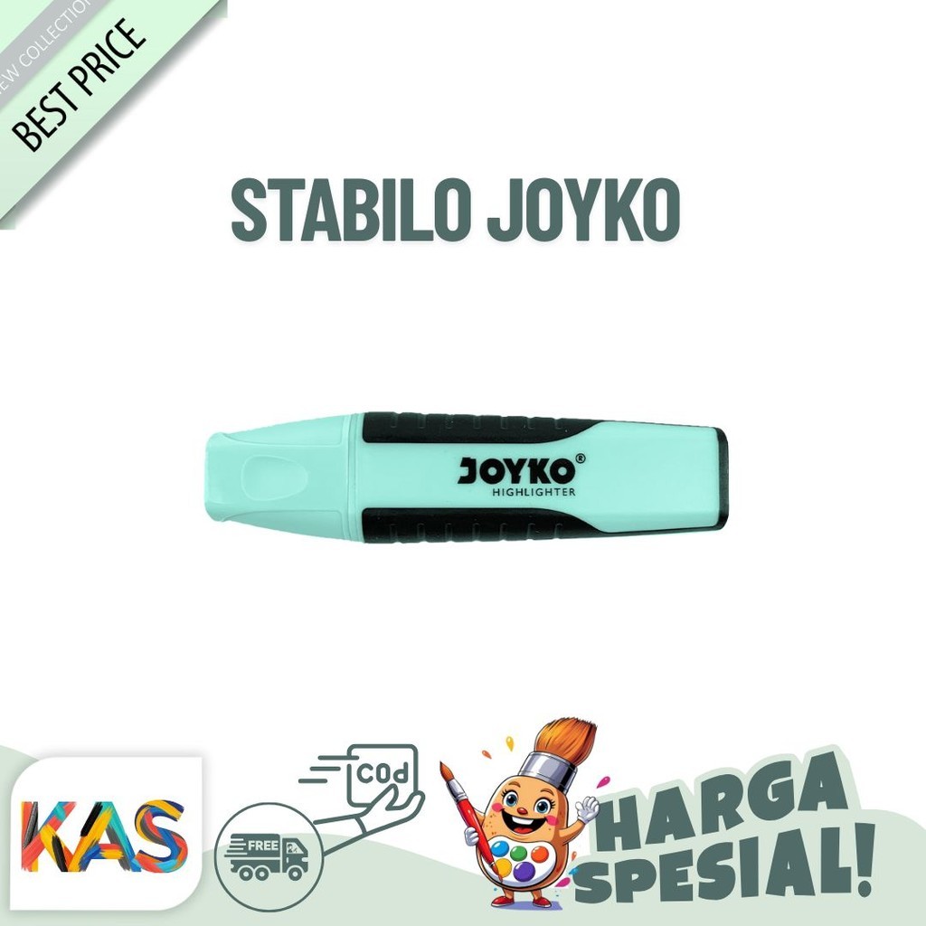 Jual Highlighter Stabilo Joyko HL 6-11 Pastel Color -Penanda Tulisan | Shopee Indonesia