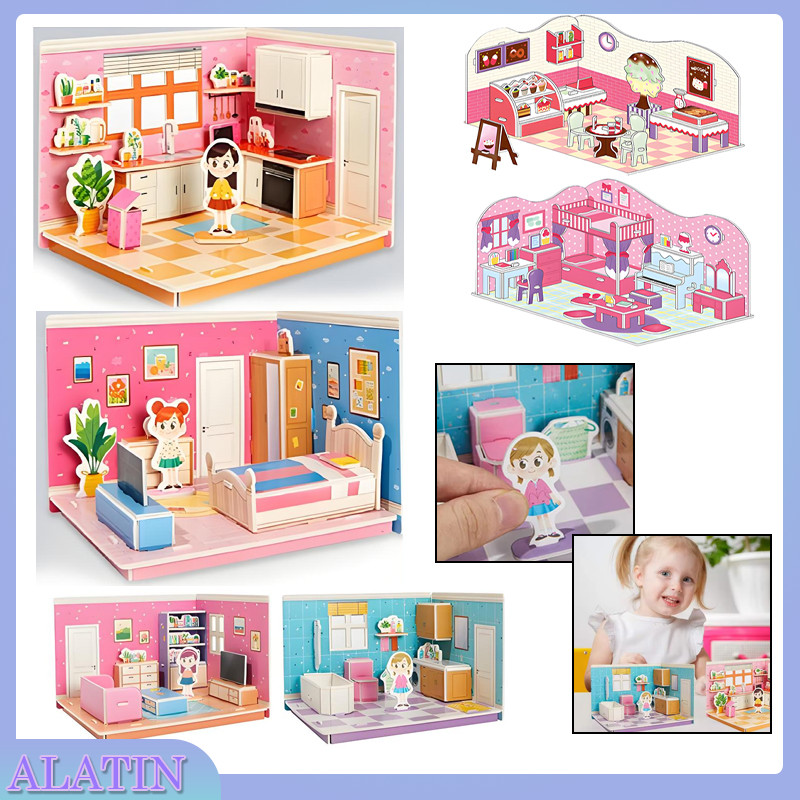 Jual Mainan Edukasi Anak Puzzle Kertas Busa DIY / Mainan Puzzle 3D ...
