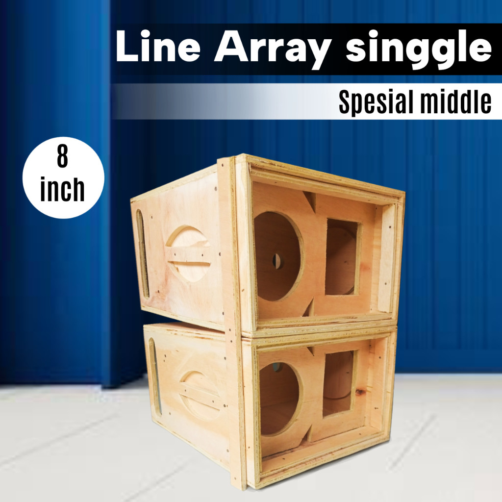 Jual Box Speaker line Array 8 inch tebal 12 mm cocok untuk paket sound ...