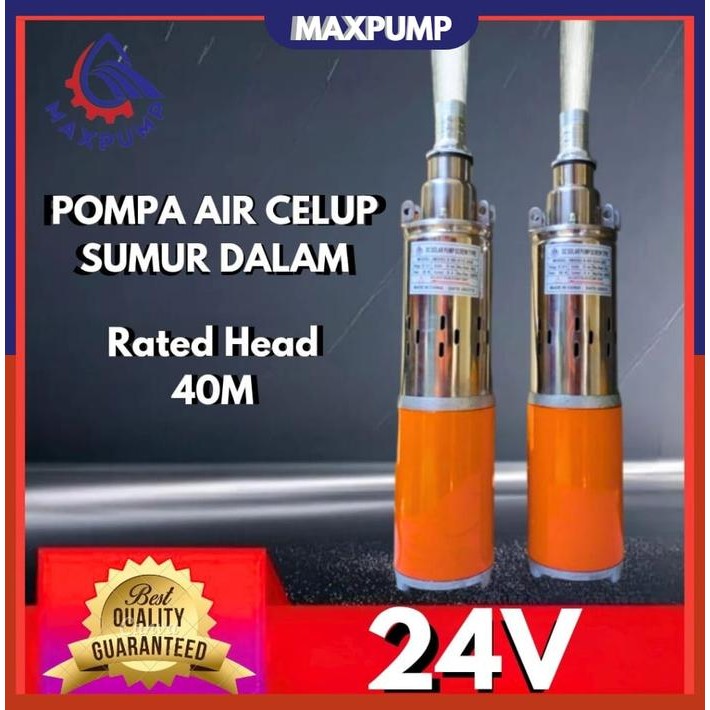 Jual MAXPUMP DC 24v Pompa Satelit DC 24V Pompa Celup DC Screw Pump ...