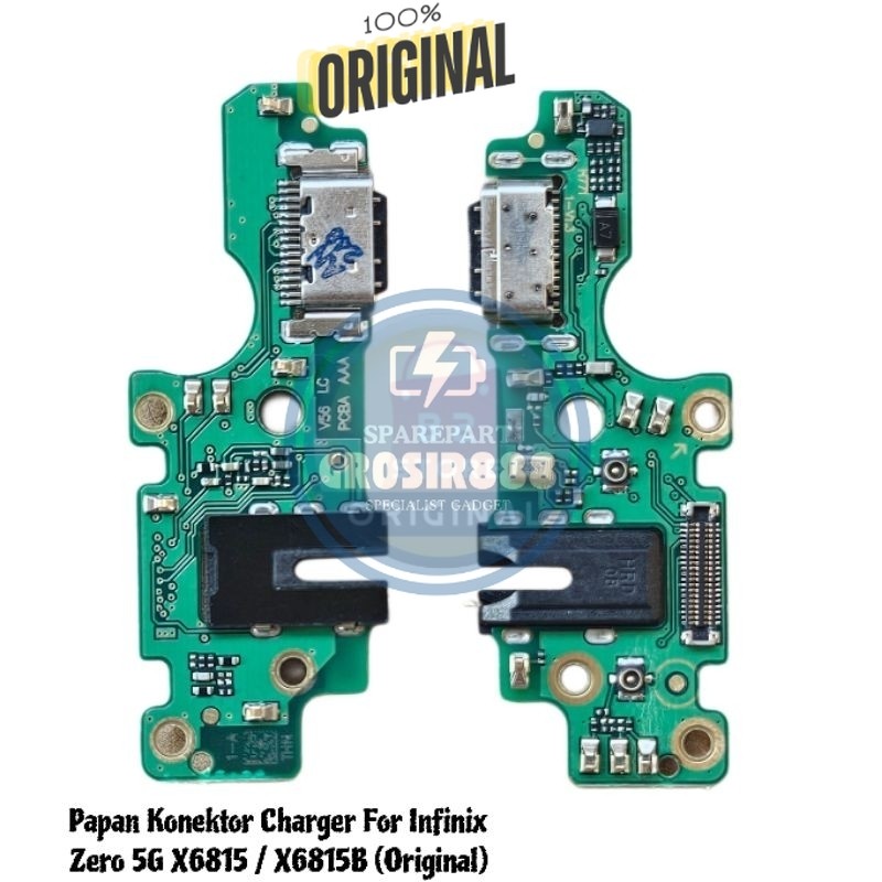 Jual Original ada ic - PCB Konektor Charger Infinix Zero 5G X6815 Papan Con Cas Original ...