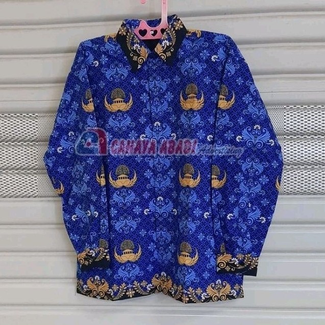 Jual HIGH QUALITY Baju Batik KORPRI PNS Pria Seragam Batik KORPRI PNS | Shopee Indonesia