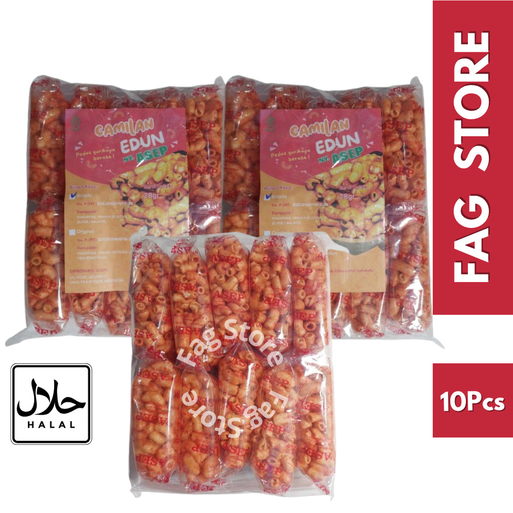 Jual Camilan Edun Makaroni Ny.Asep | Shopee Indonesia