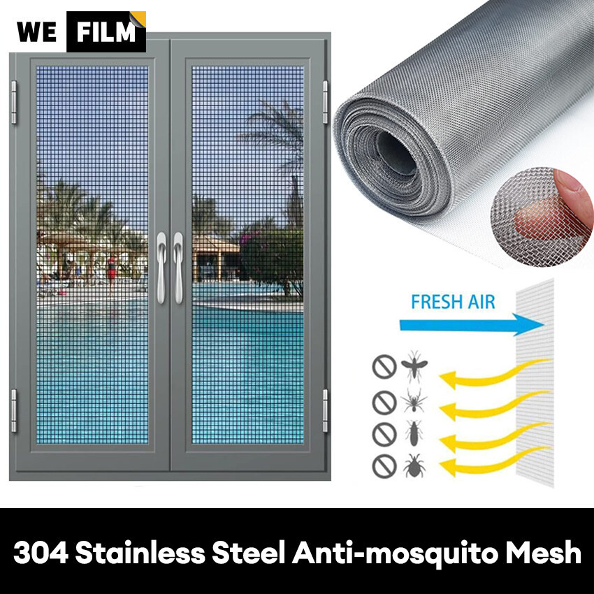 Jual 304 Stainless Steel Woven Mesh Wire Mesh Window Mesh for Door ...