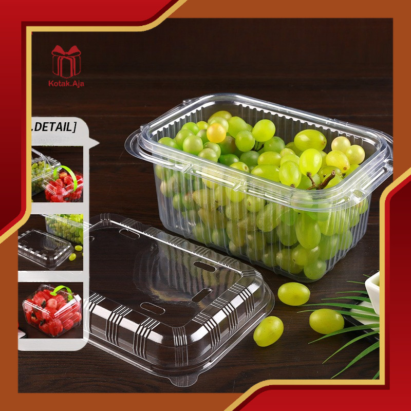 Jual Mika Keranjang Buah / Mika Dengan handle / Mika Fruit Box / Mika ...