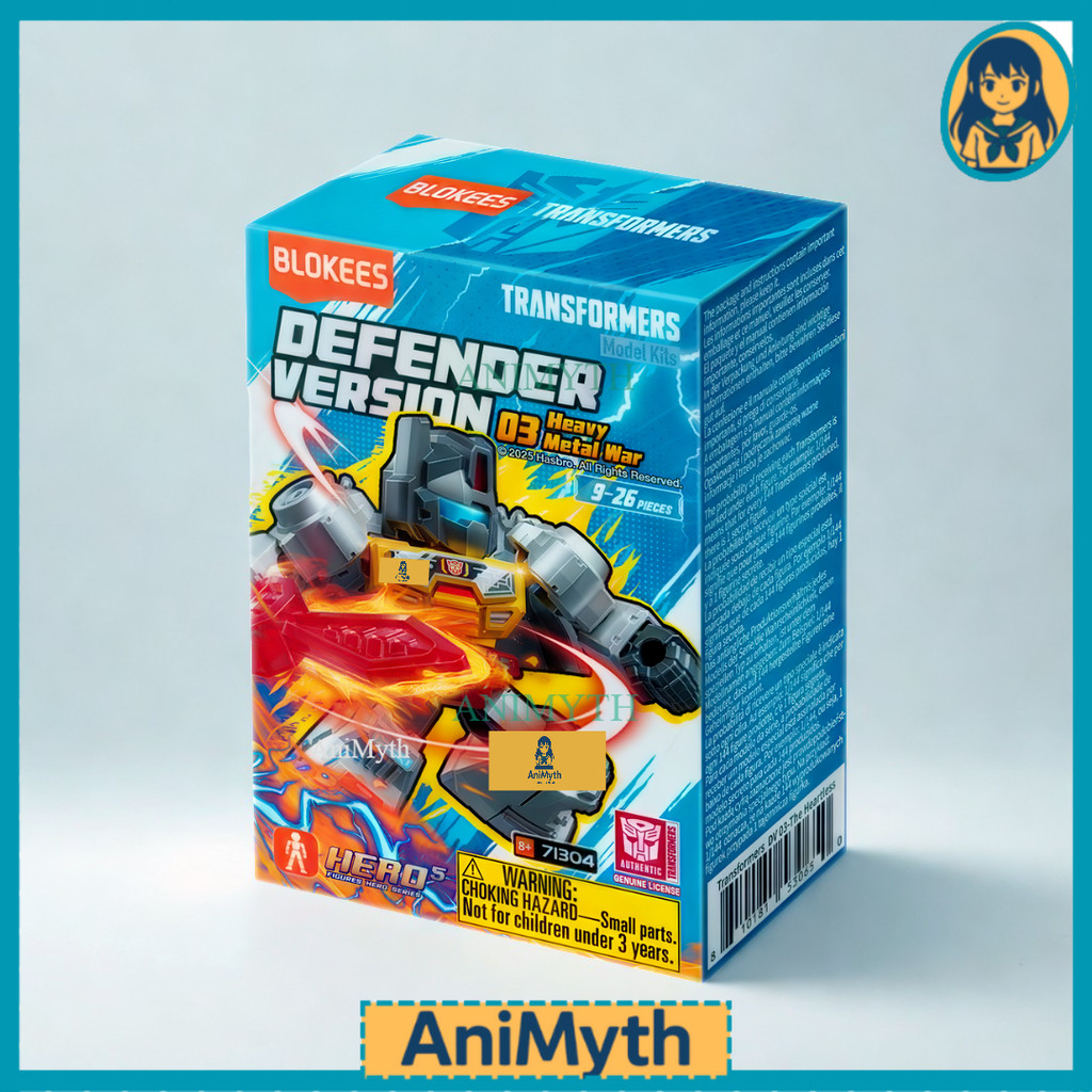 Jual Blokees Figures Transformers mini Figures Defender Version Heavy ...