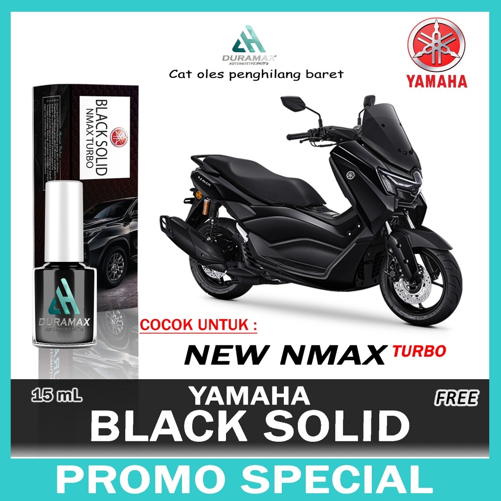 Jual Cat Oles Penghilang Baret Motor BLACK GLOSSY SOLID - Yamaha NMAX ...