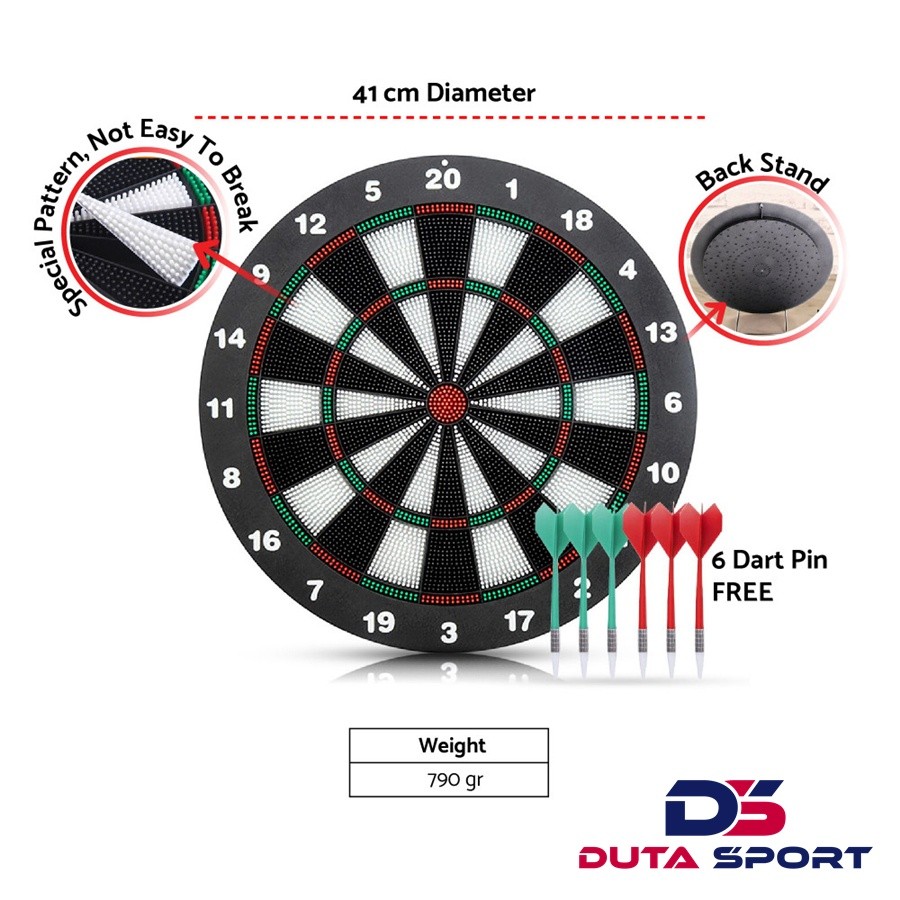 Jual Dart Board Safety Set Game ROX Original | Shopee Indonesia