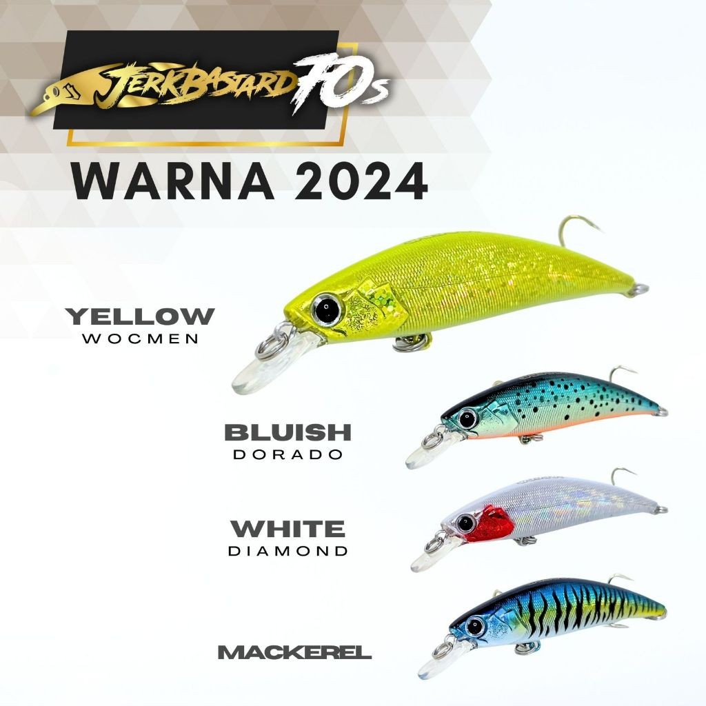 Jual Minnow SAKANA Jerkbastard 70s Rattle Superior 7cm | Shopee Indonesia