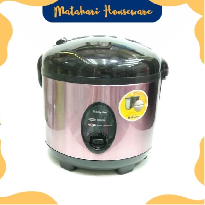 Jual IMPORTIR NINJA - Miyako Rice Cooker MCM 508 SBC / Magic Com 3in1 ...