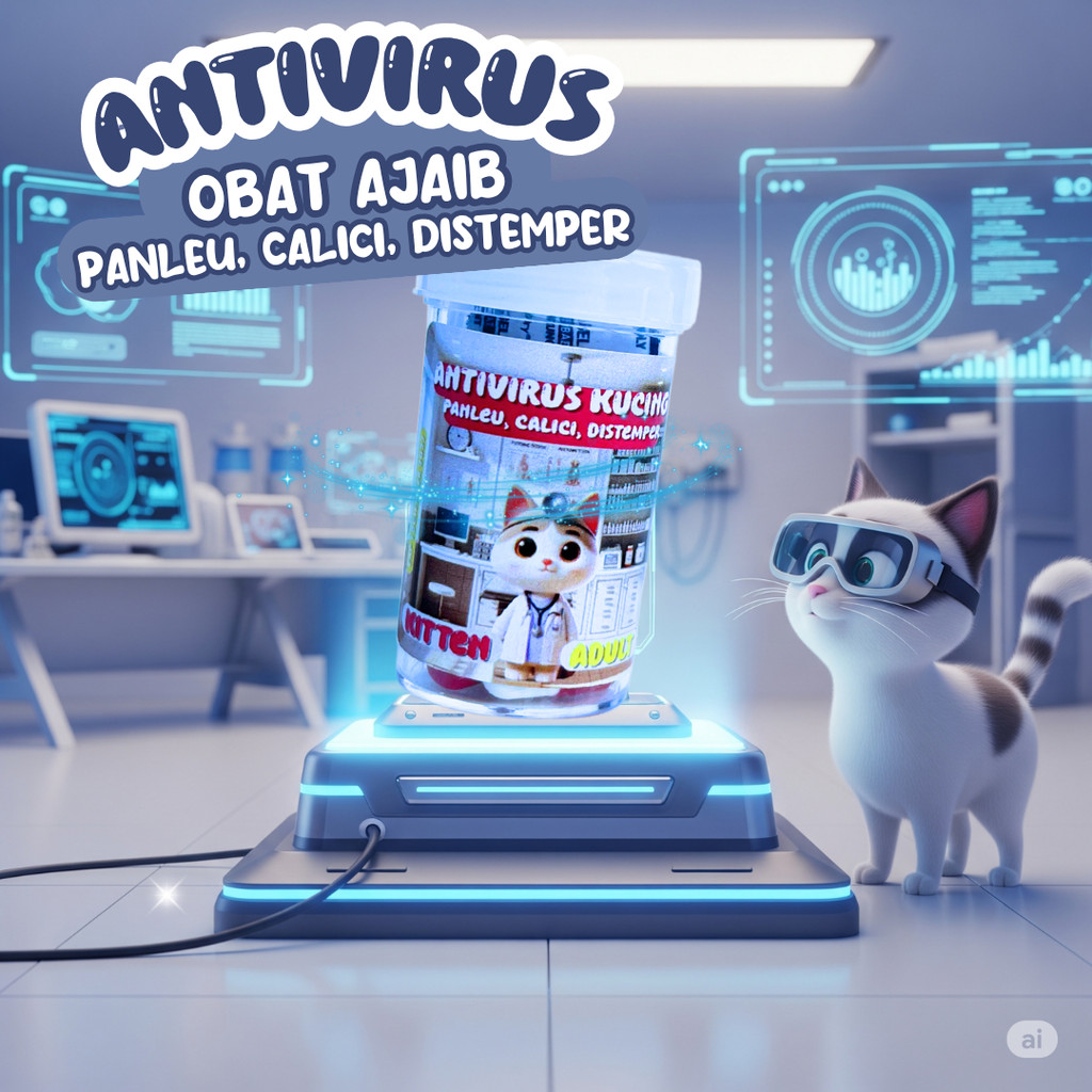 Jual OBAT ANTIVIRUS PANLEU, CALICI, DISTEMPER, FIP OBAT VIRUS KUCING ...