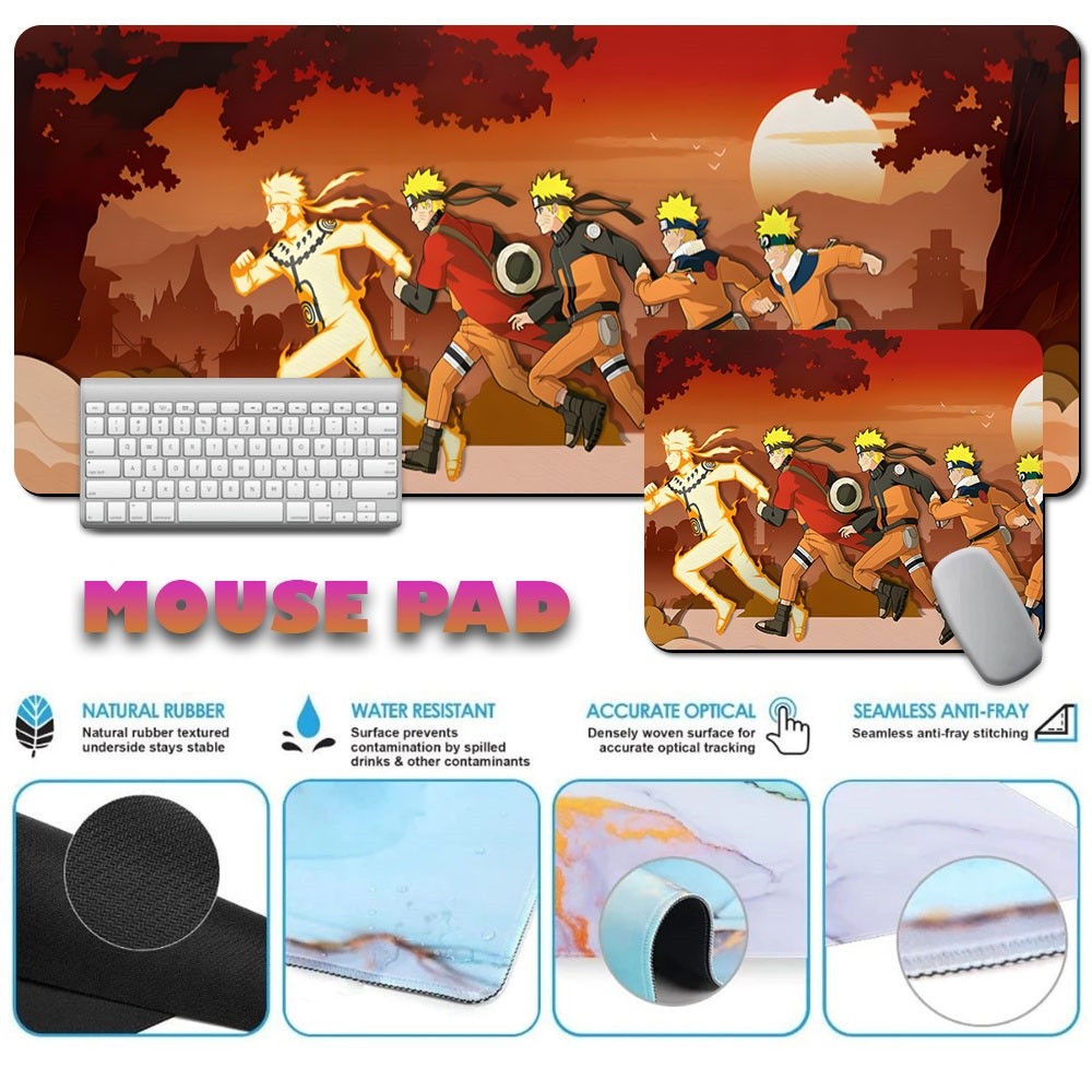 Jual Naruto Naruto Office Edition Premium Gaming mouse pad desk mat ...