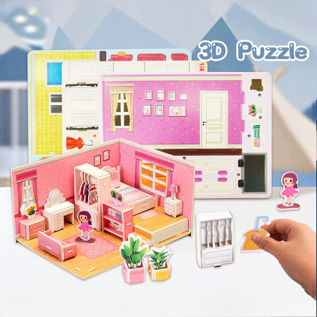 Jual Mainan Edukasi DIY Puzzle Kertas Busa 3D/Anak Puzzle | Shopee ...