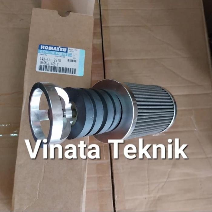 Jual Magnet Assy Saringan Oli Hydraulic KOMATSU D65 / D85 14X-49-12310 ...