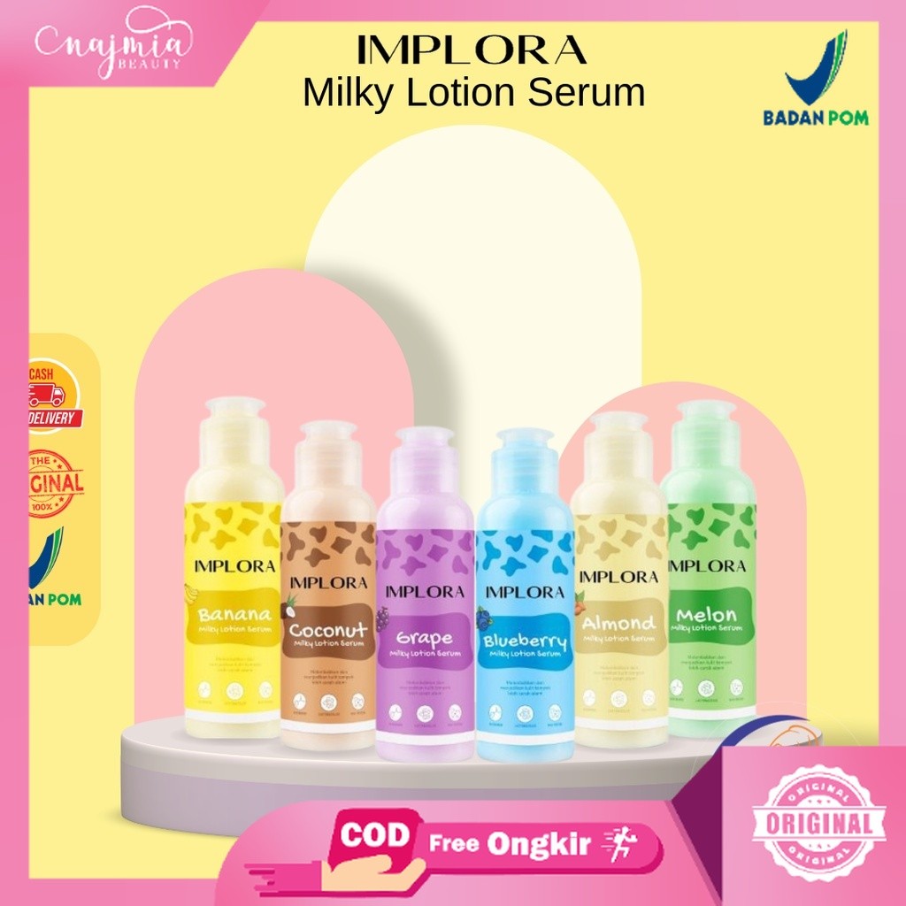 Jual Implora Milky Lotion Serum (New Product) 60Ml-100Ml | Shopee Indonesia