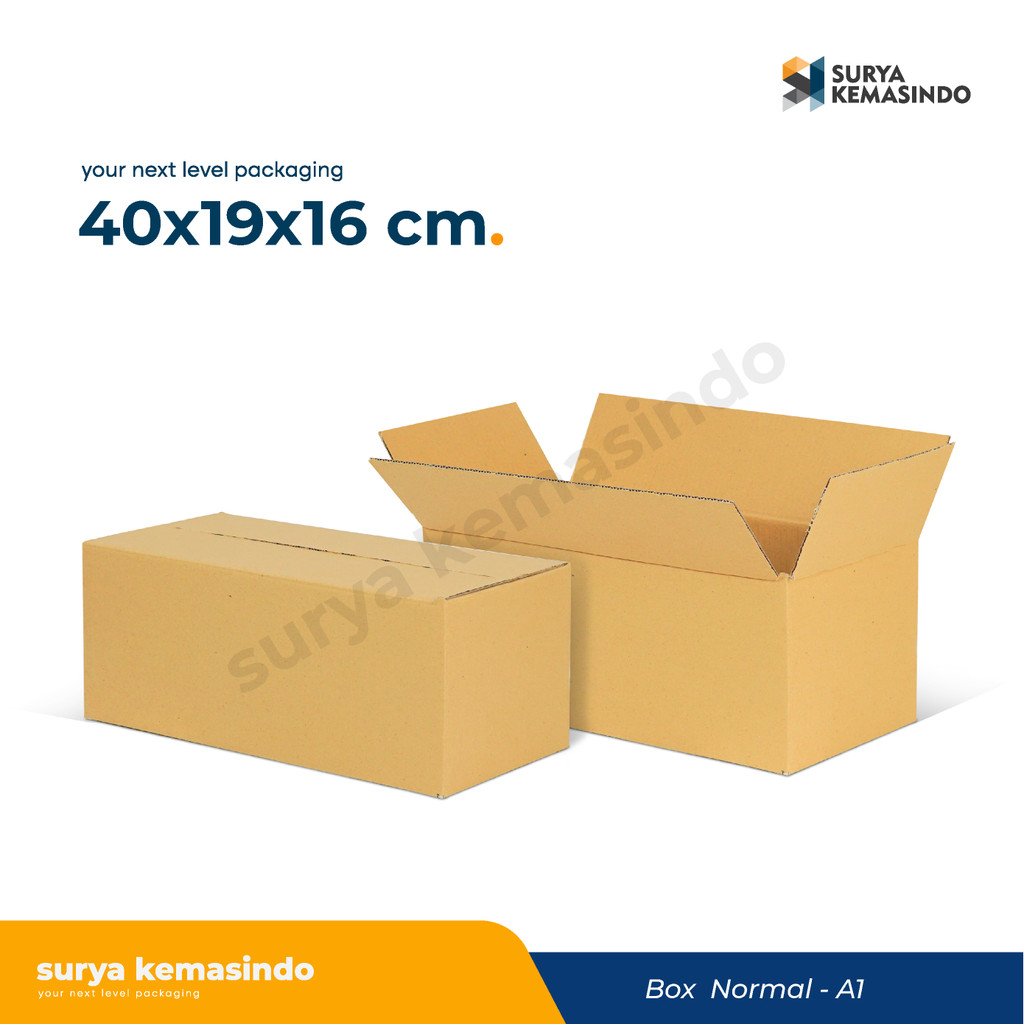 Jual Box 40x19x16 Kemasan/kardus/box/normal/a1/kemasankardus/karton/boxes/packaging/karton/kotak ...