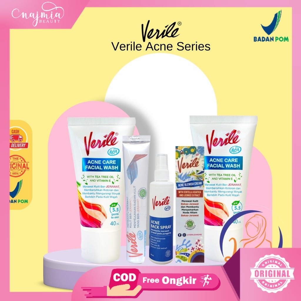Jual Najmia Ofc Verile Acne Series | Shopee Indonesia