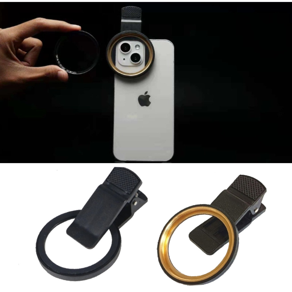 Jual Universal Aluminum Alloy Thread for All Smartphones UV CPL ND Lens ...