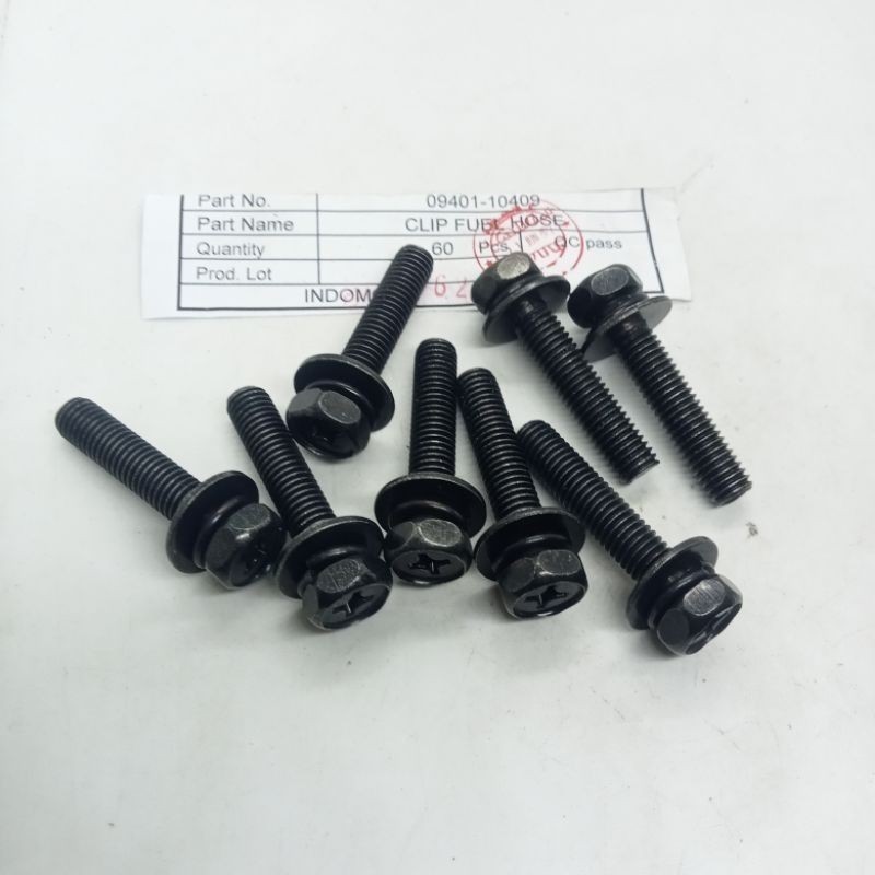 Jual BAUT 12 M8X40 DOBELE RING KUNCI 13 BAUT MOBIL MOTOR UNIVERSAL BAUT ...