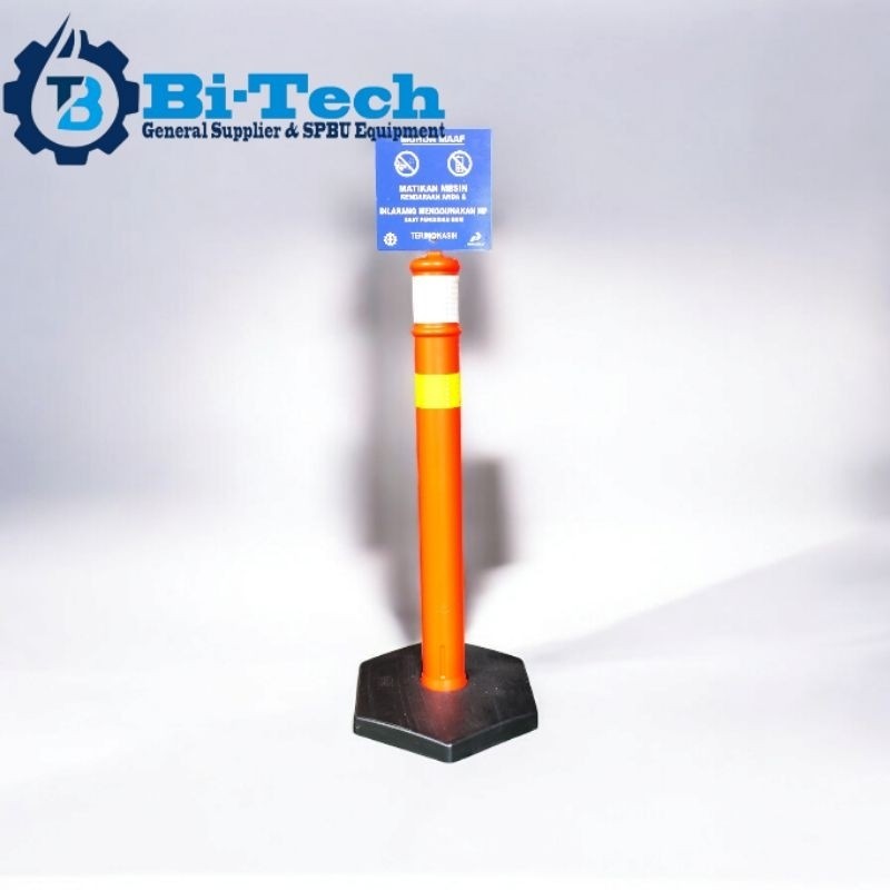 Jual Safety Cone Stick Cone Rambu Stik Pembatas Jalan Antrian SPBU ...