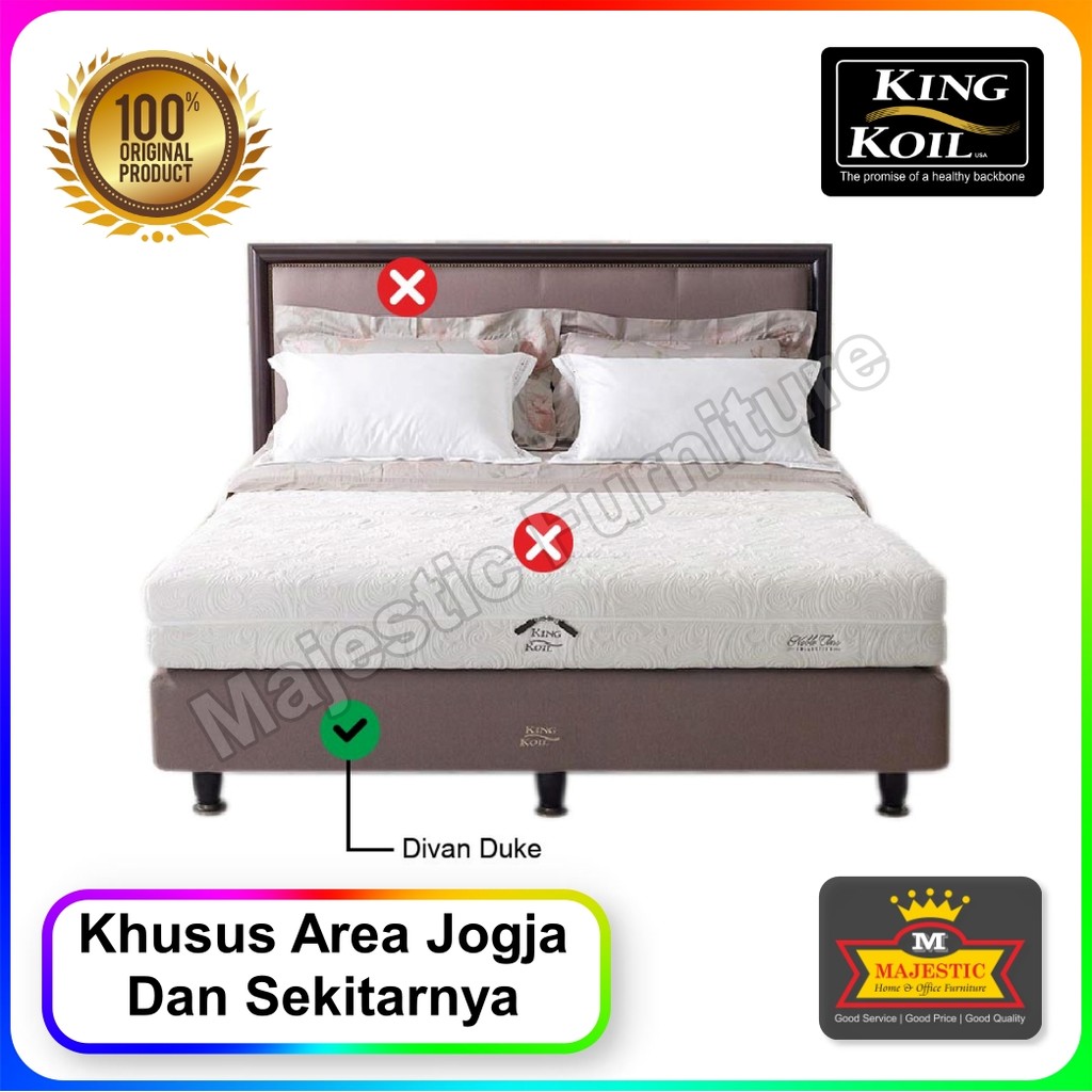 Jual Divan King Koil Duke - 100/120/160/180/200 - Jogja (Tinggi Divan ...