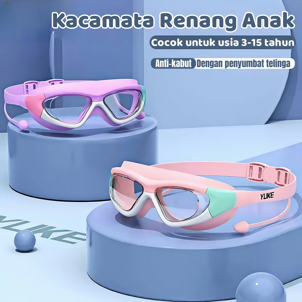 Jual IRIS Kacamata Renang Anak / Swimming Goggles Big Frame/Swimming ...
