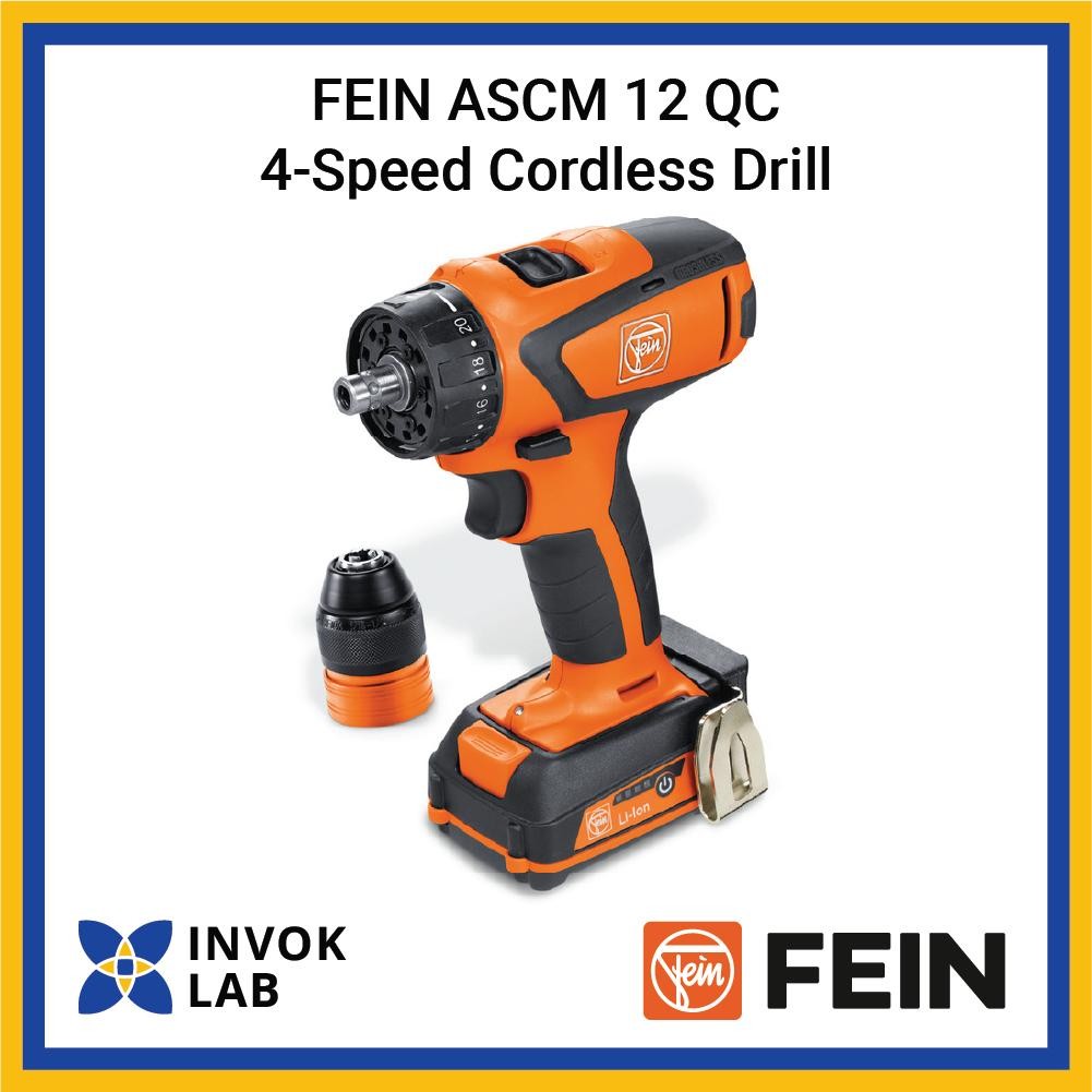 Jual FEIN ASCM 12 QC 4-Speed Cordless Drill | Shopee Indonesia