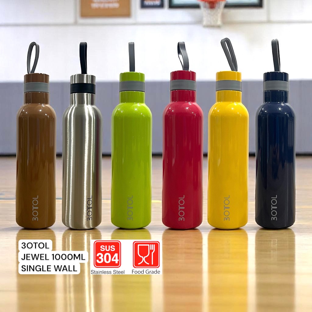 Jual Botol Minum Tempat Minum Wadah Minum 3OTOL - JEWEL 1000mL | Shopee ...