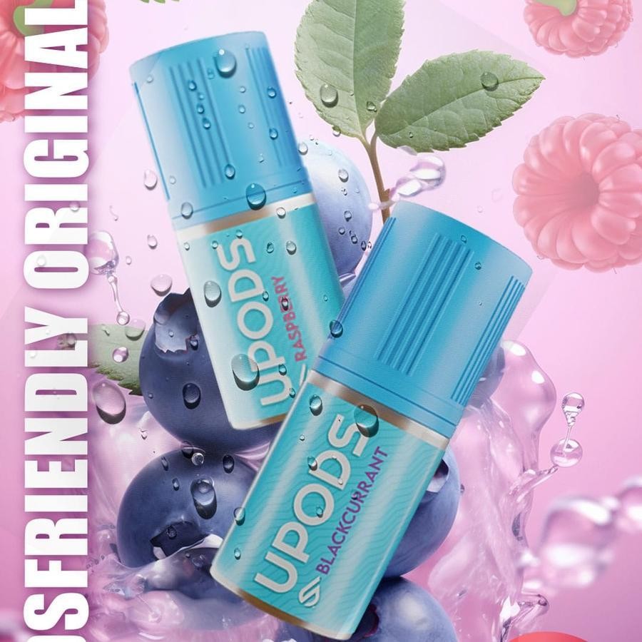 Jual UPODS RASPBERRY FREEZE PODS FRIENDLY 30ML 10MG BY UPODS X IJC ...