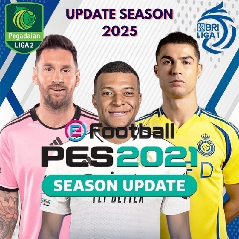 Jual Pes 2021 SEASON 2025 - Game Laptop - Game Pc - Game Offline ...