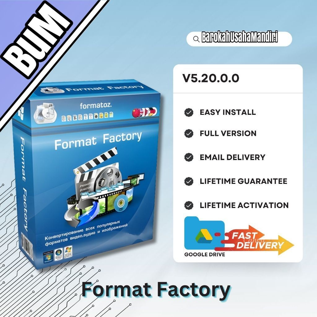 Jual Format Factory v5.20.0.0 Full Version (Versi Terbaru) | Shopee Indonesia
