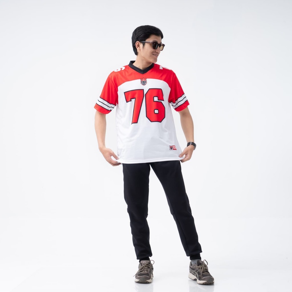 Jual Jersey Aparel Vintage Number 76 Baju Boxy Jersey Oversize /Vintage ...