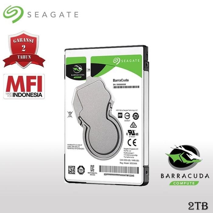 Jual HDD Seagate Internal NoteBook 2TB 2.5" - ORI GARANSI RESMI ...