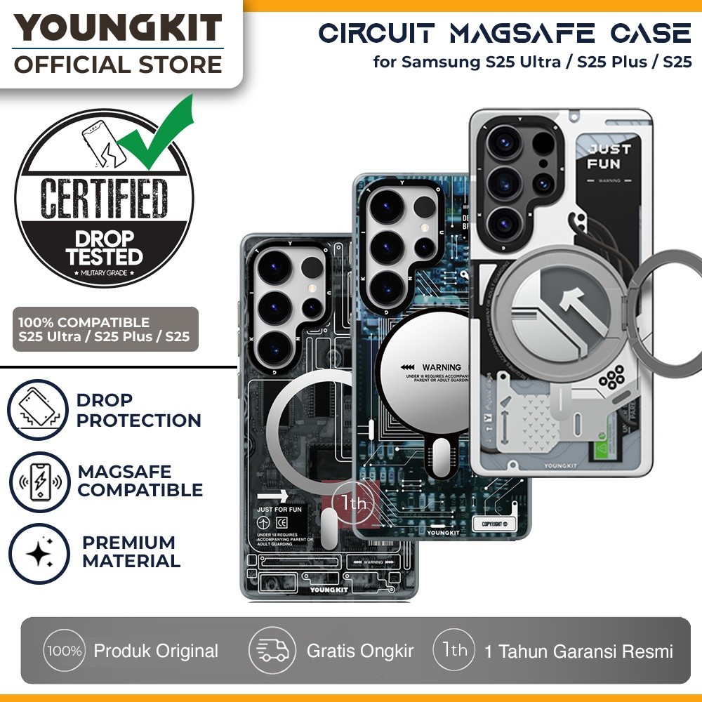 Jual Youngkit Case Compatible For Samsung Galaxy S25 Ultra / S25 Plus ...