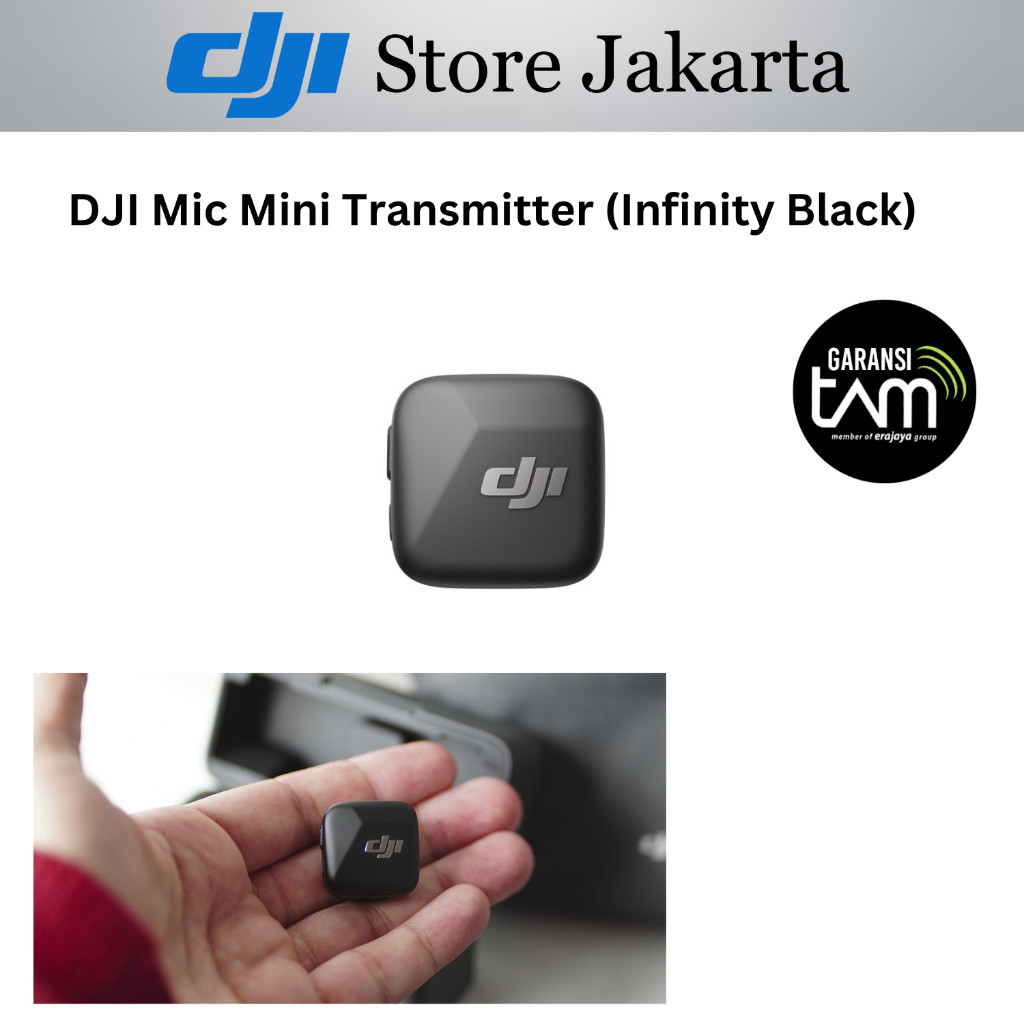 Jual DJI Mic Mini Transmitter (Infinity Black) | Shopee Indonesia
