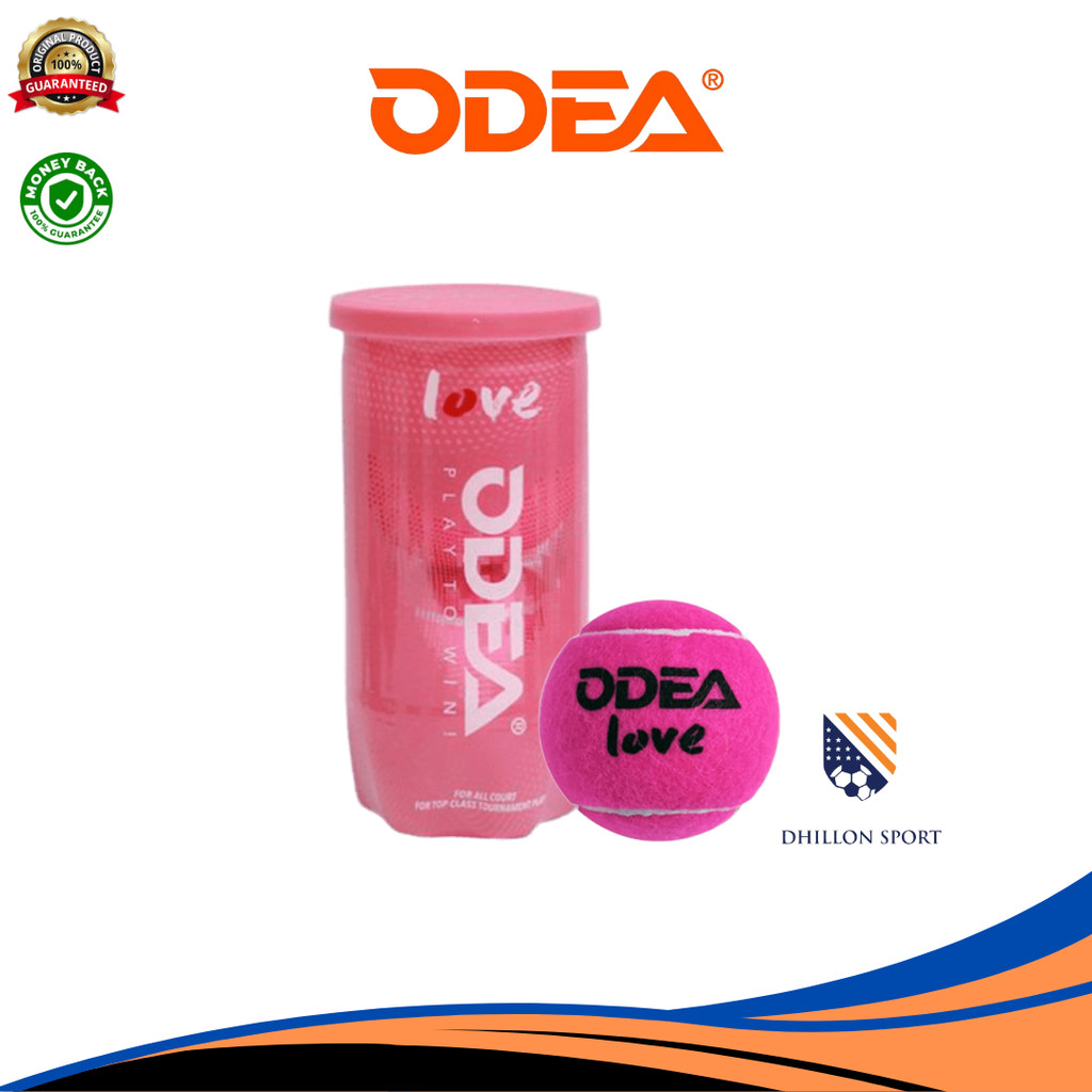 Jual Bola ODEA PINK LOVE | Bola Padel ODEA | Bola Tenis ODEA LOVE | Shopee Indonesia