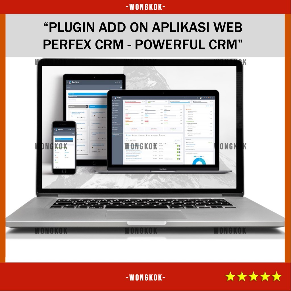Jual SOURCE CODE APLIKASI WEB PLUGIN PERFEX CRM ADD ON D54 WONGKOK | Shopee Indonesia