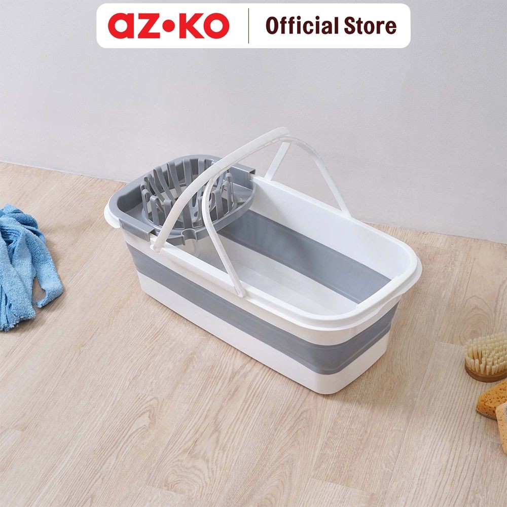 Jual AZKO Proclean 15 ltr Ember Pel Lipat Dengan Pemeras Cleaning Tool ...