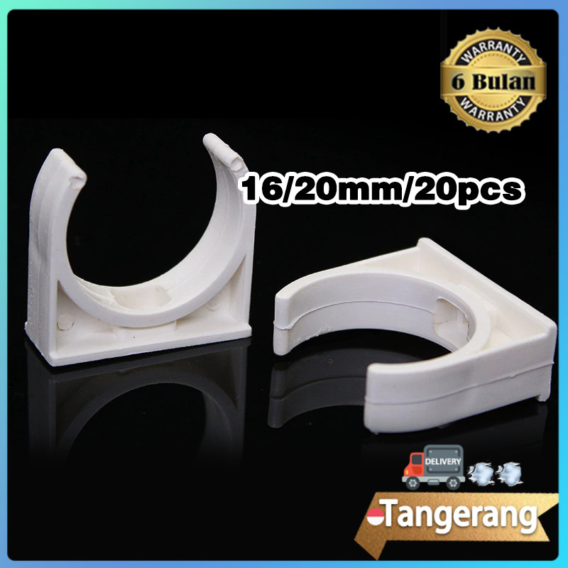 Jual Klem Pipa PVC / Klem Pipa / Pipe Clamp 5/8 3/4 1/2 inch | Shopee ...