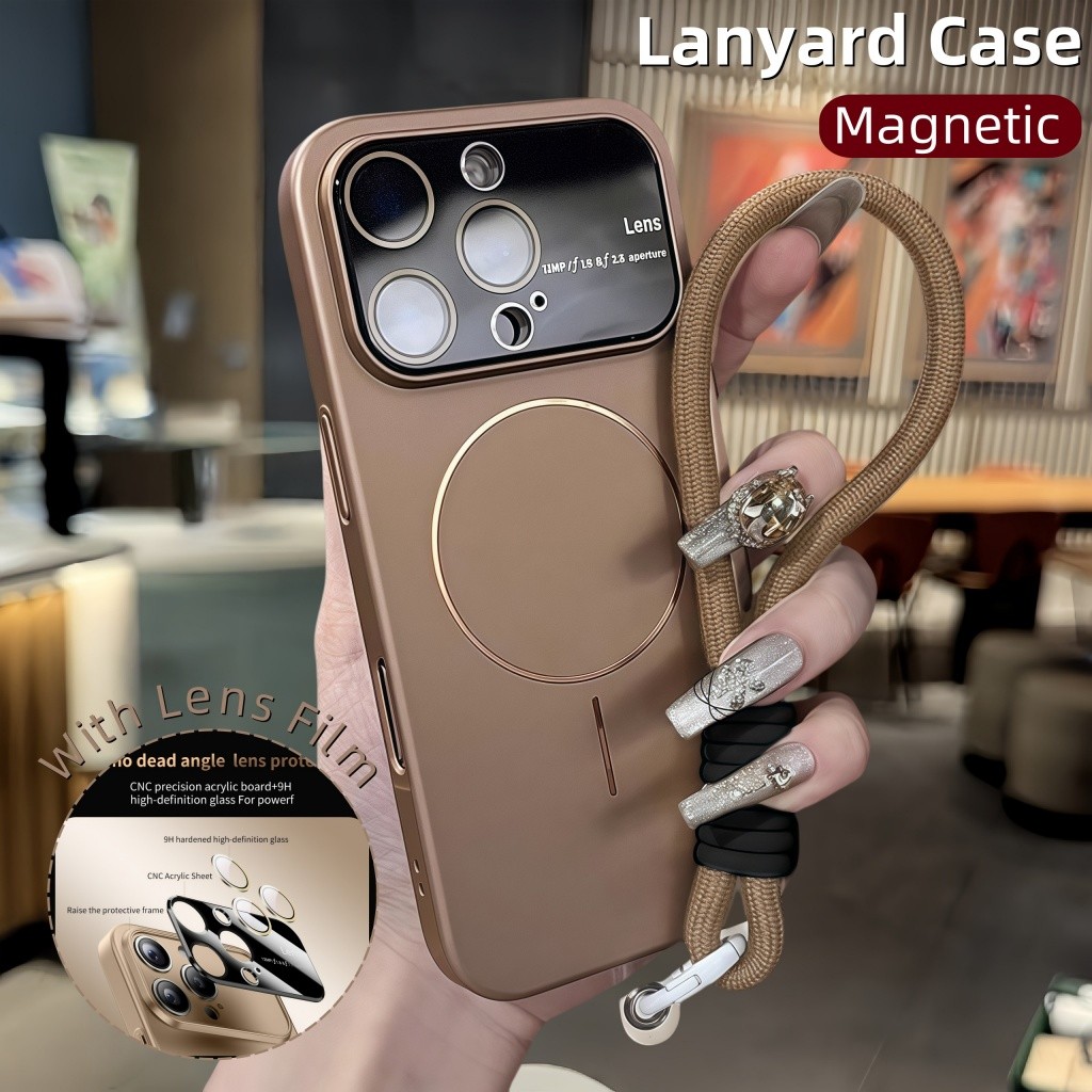 Jual Lanyard Casing Change to iphone 17 Matte magnetic wireless ...