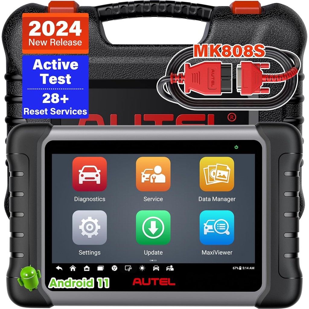 Jual Autel MaxiCOM MK808S agnostic Tools OBI OBD2 Scanner OE-level ...