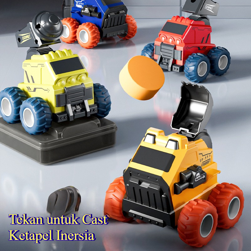 Jual Mainan Mobil Crane Inersia dengan Tombol Tekan dan Peluncur ...