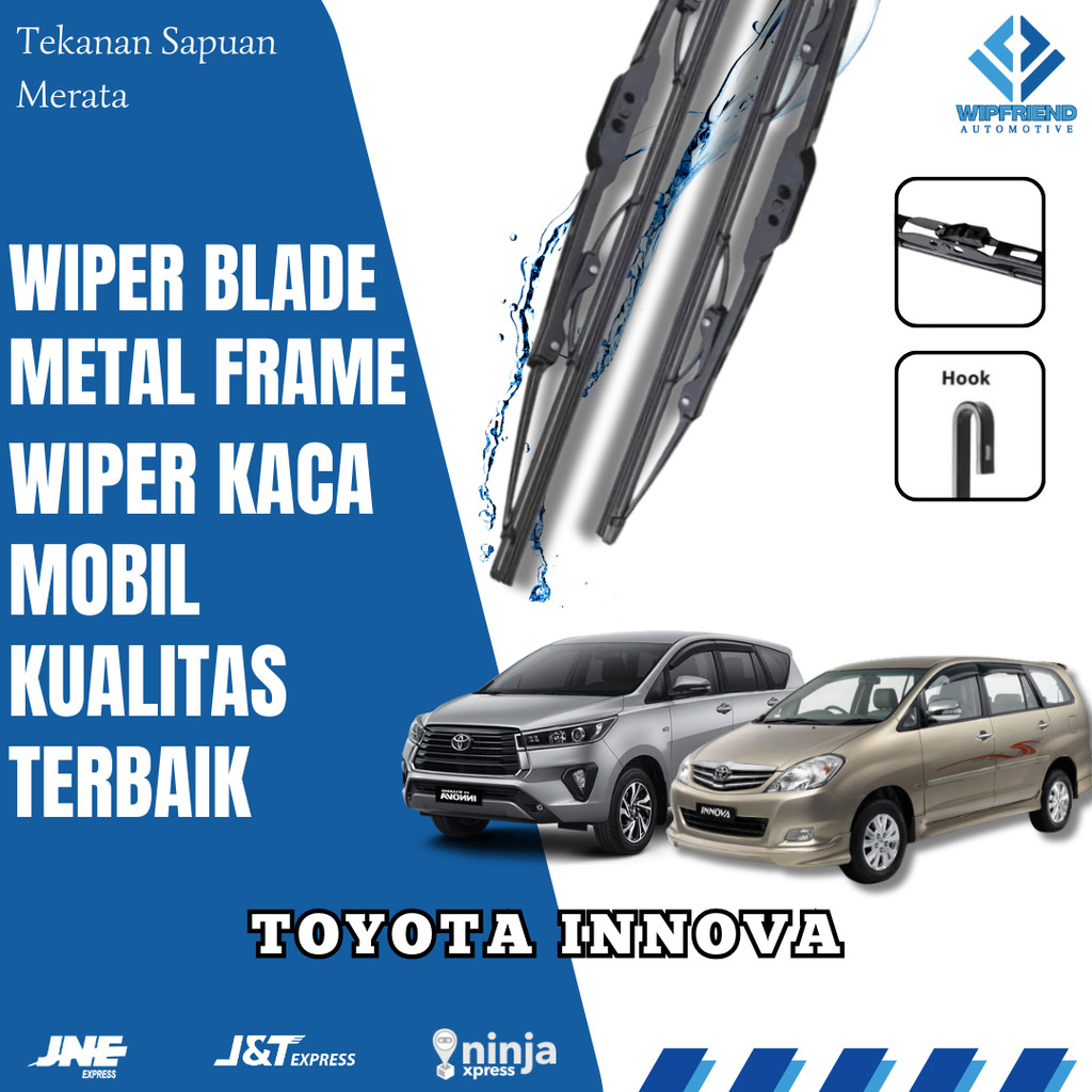 Jual Wiper Mobil Toyota Kijang Innova / All New Innova / Reborn / Zenix ...