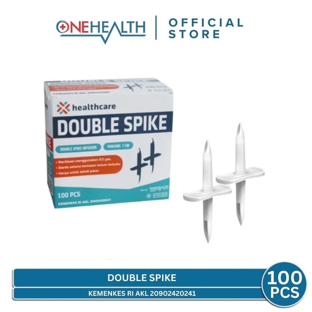 Jual Healthcare Double Spike Of Infusion Isi 100 - Alat Penusuk Cairan ...