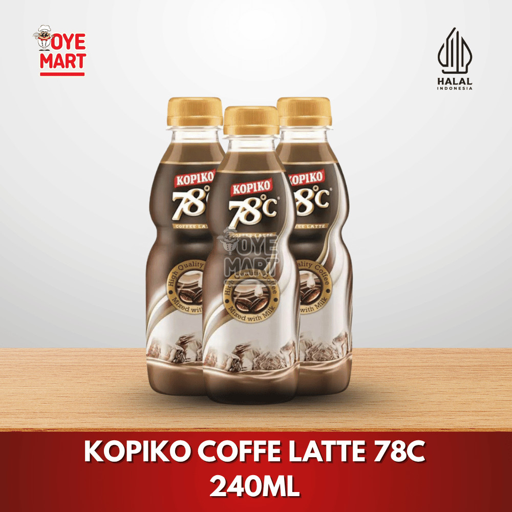 Jual KOPIKO COFFE LATTE 78C 240ML | Shopee Indonesia
