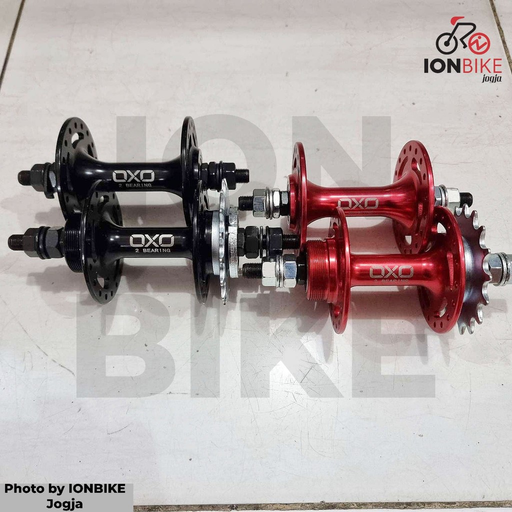 Jual Hub Freehub OXO HB847 32 Hole Fixie Bearing Free Hub Fixed Gear ...