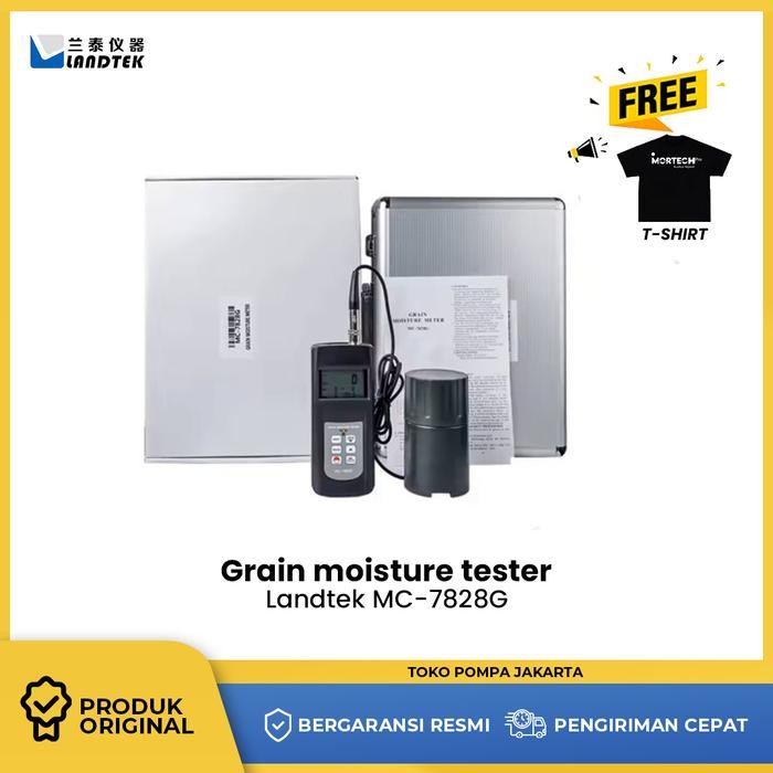 Jual Landtek MC-7828G Grain moisture tester ukur kadar air biji kopi ...