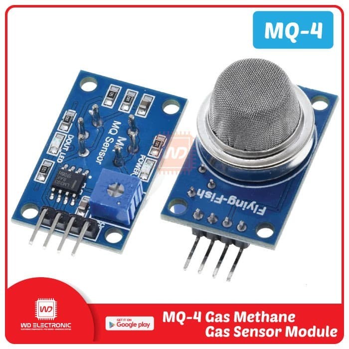 Jual PART & TOOL MQ-4 MQ4 GAS METHANE SENSOR MODULE CO27 | Shopee Indonesia