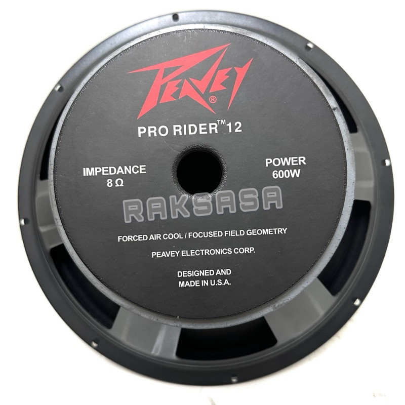 Jual KOMPONEN SPEAKER 12In 600watt PEAVEY PRO RIDER 12 INCH W123 RATA ...
